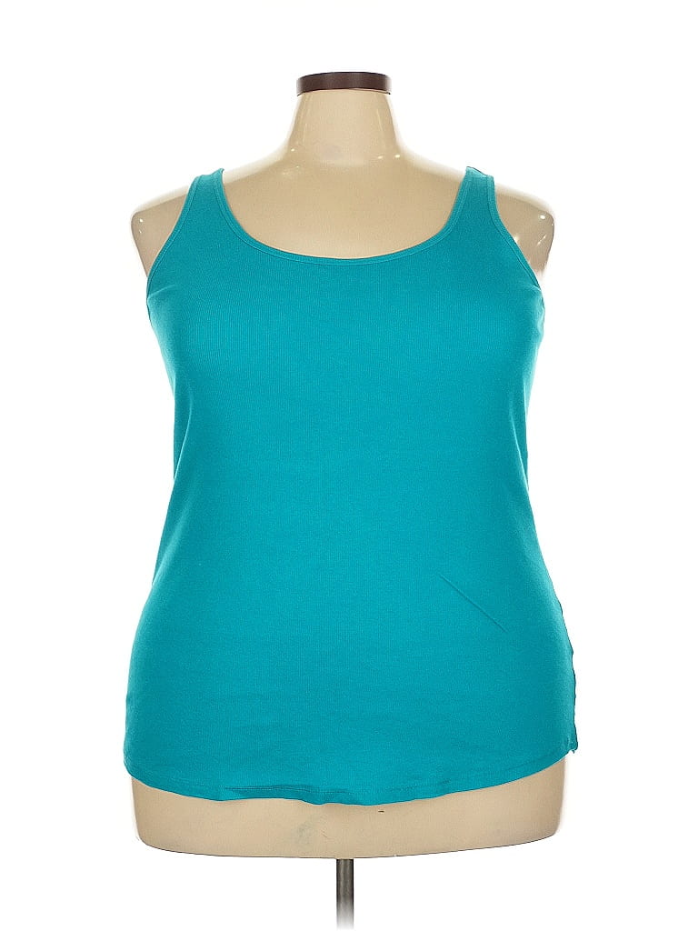 Lane Bryant Teal Blue Tank Top Size 22 - 47% off | ThredUp