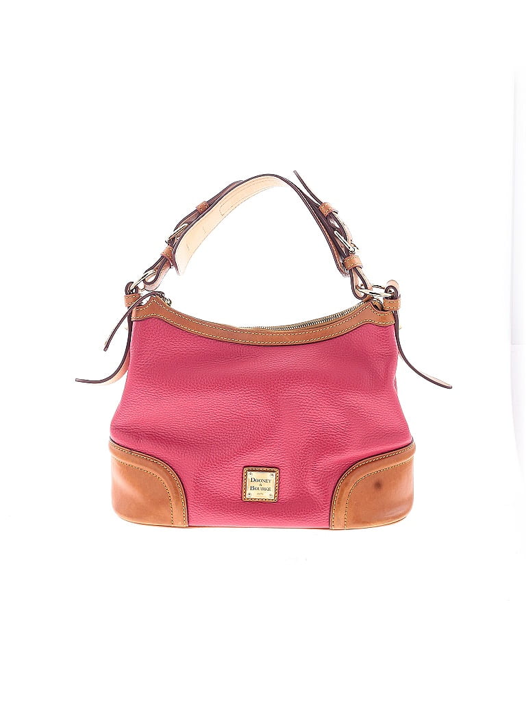 Dooney & Bourke Color Block Pink Leather Hobo One size - 70% off | ThredUp