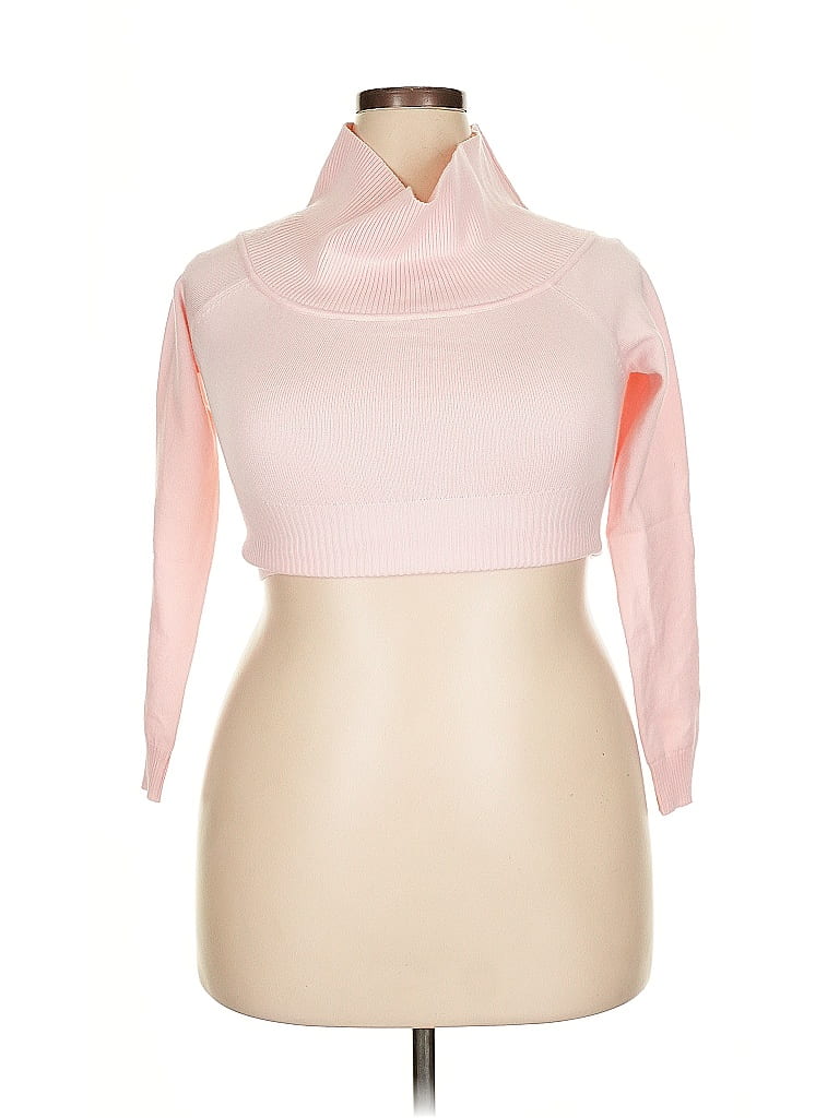 Edikted Pink Turtleneck Sweater Size S - 57% off | ThredUp