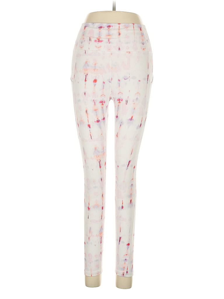 Fabletics Print White Pink Active Pants Size M - 56% off | ThredUp