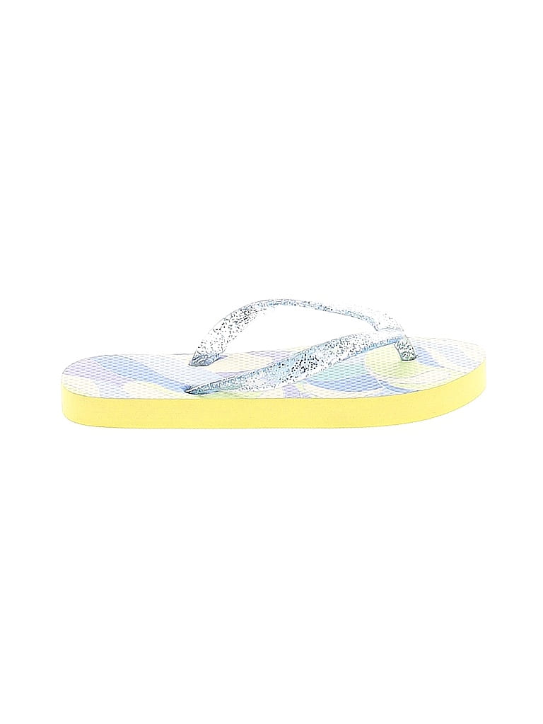 Gap Kids Yellow Blue Flip Flops Size 2 - 42% off | ThredUp
