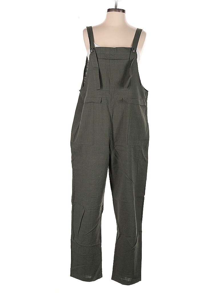 Fashion Green Overalls Size M - 29% off | ThredUp