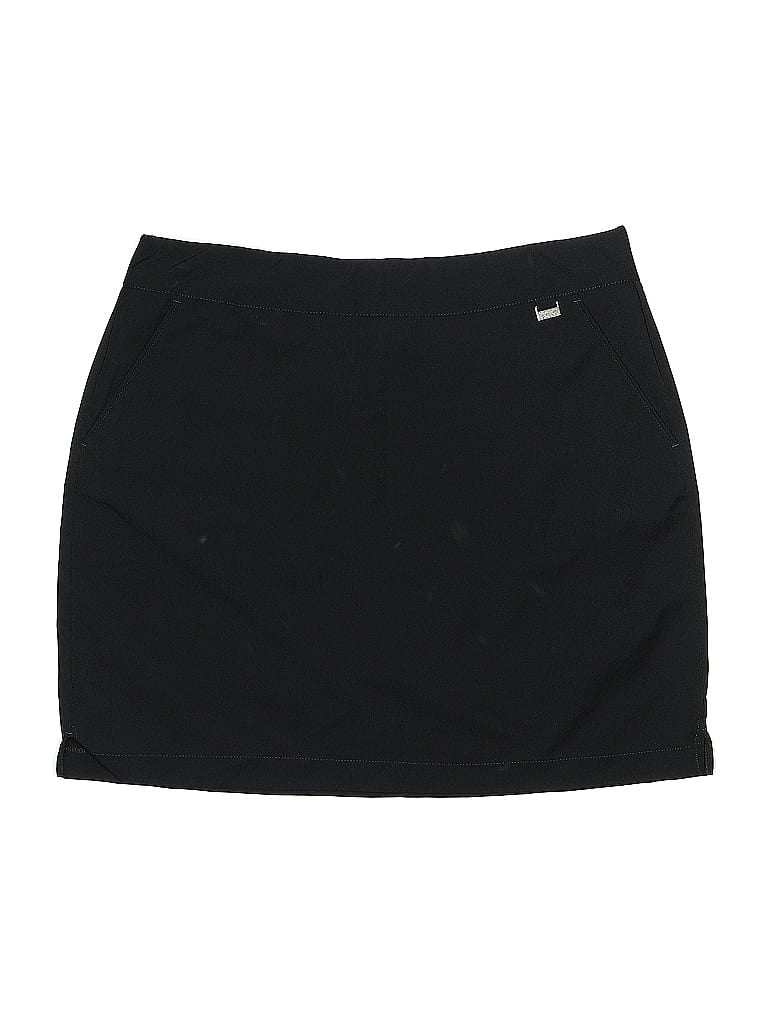 Greg Norman Solid Black Active Skort Size 8 - 57% off | ThredUp