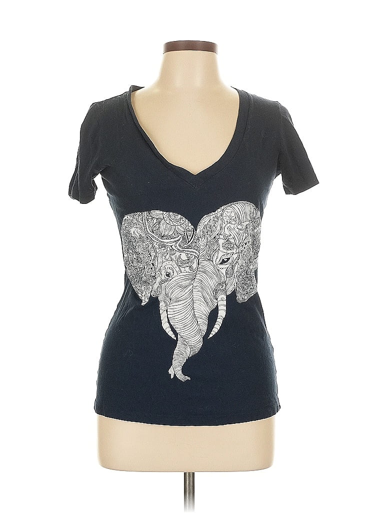 Sharp Shirter 100% Cotton Black Short Sleeve T-Shirt Size L - 56% off ...