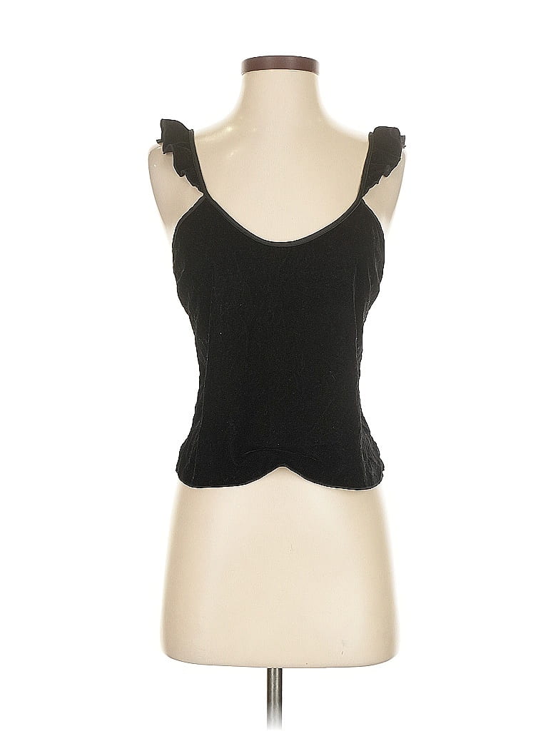 Victoria's Secret 100% Polyester Black Sleeveless Top Size XS - 59% off | ThredUp