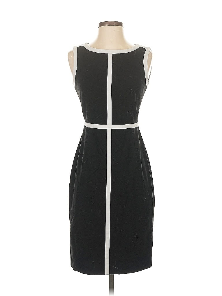 Calvin Klein Color Block Black Cocktail Dress Size 2 - 72% off | ThredUp