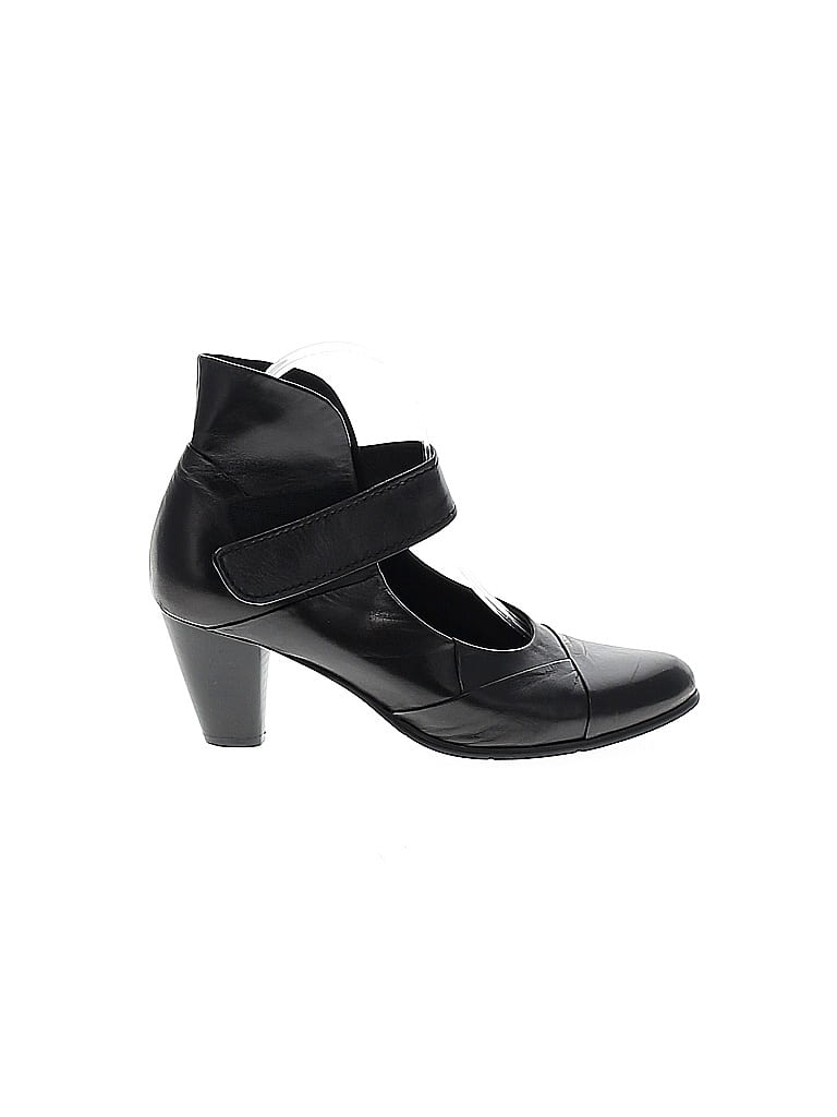 Spring Step 100% Leather Black Heels Size EU 39 - 57% off | ThredUp