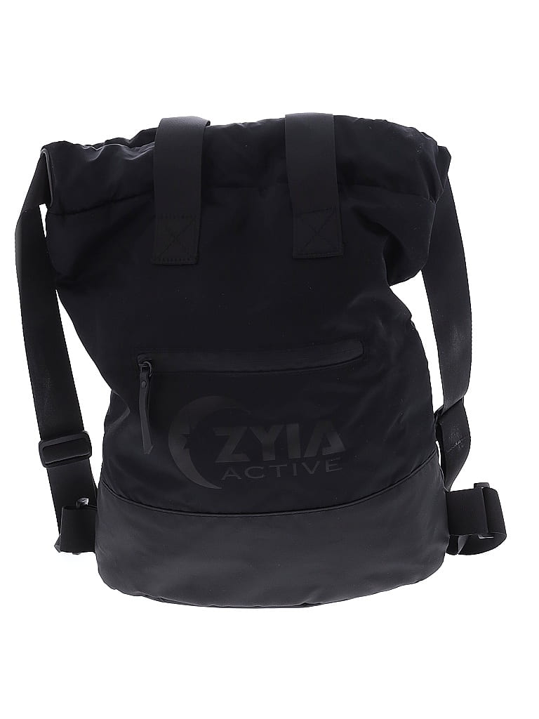 Zyia Active Black Backpack One size - 48% off | ThredUp