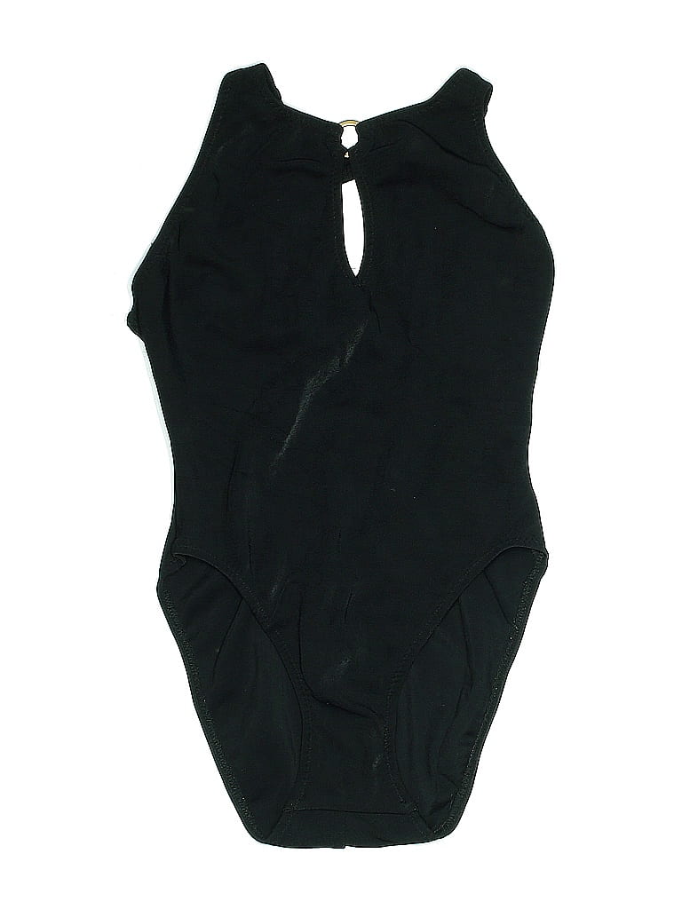 Robin Piccone Solid Black One Piece Swimsuit Size 10 - 72% off | ThredUp