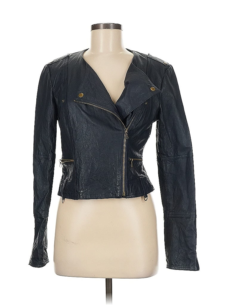 RACHEL Rachel Roy 100% Leather Black Leather Jacket Size M - 78% off ...