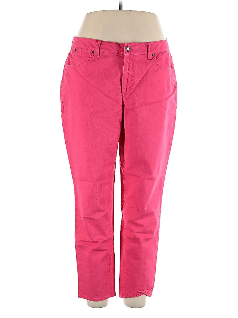 Talbots Pink Jeans Size 16 - 79% off | ThredUp