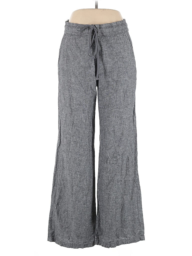 Soho JEANS NEW YORK & COMPANY Gray Linen Pants Size L - 68% off | ThredUp