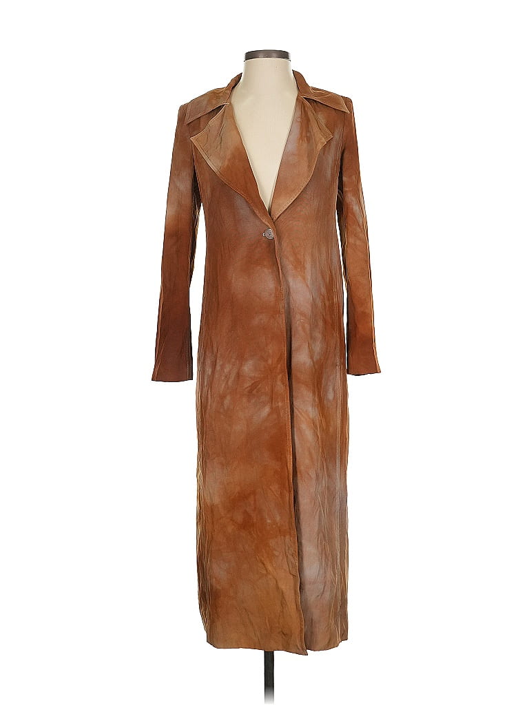 Babaton 100% Acetate Brown Coat Size 00 - 66% off | ThredUp
