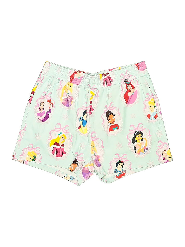 Disney Princess Print Green Shorts Size S - 15% off | ThredUp