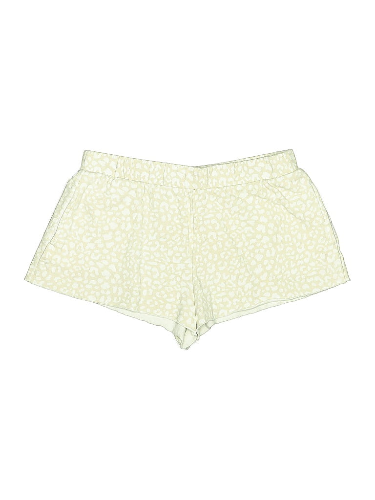 colsie Hearts Green Tan Shorts Size S - 15% off | ThredUp