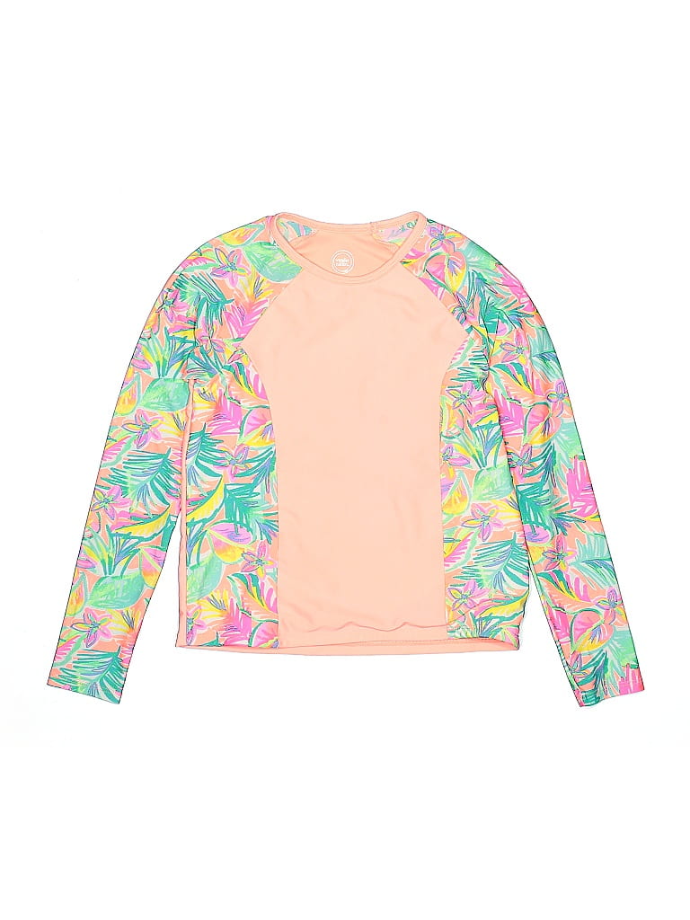 Wonder Nation Pink Rash Guard Size 10 - 12% off | ThredUp