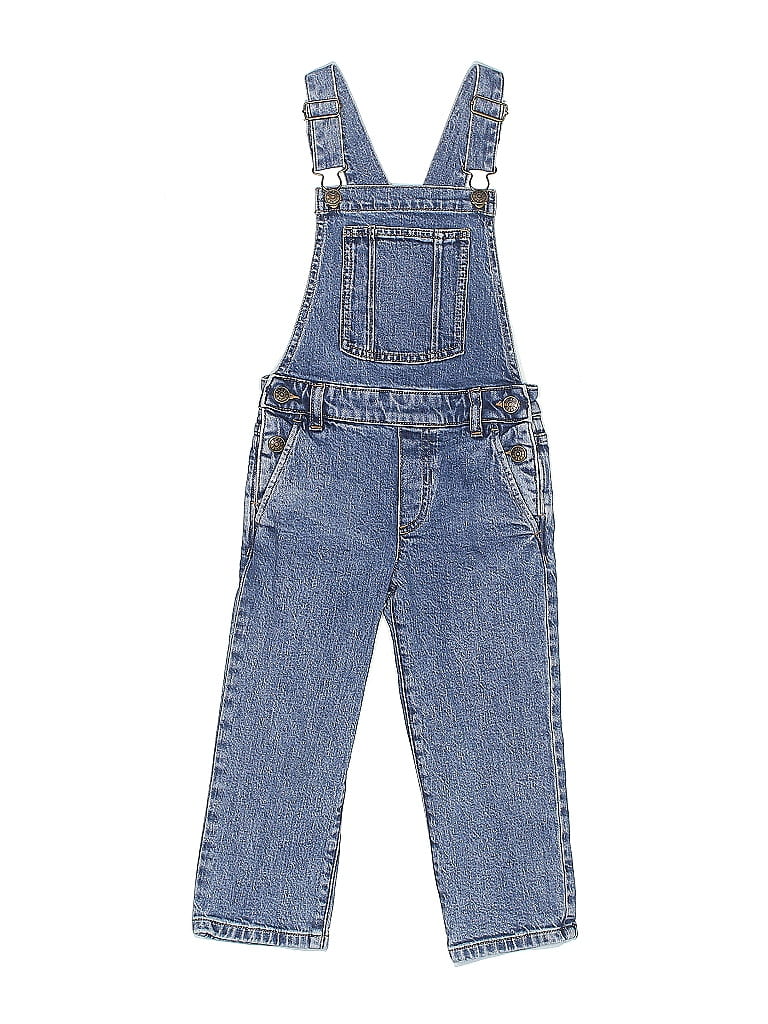 Crewcuts Blue Overalls Size 4 - 61% off | ThredUp