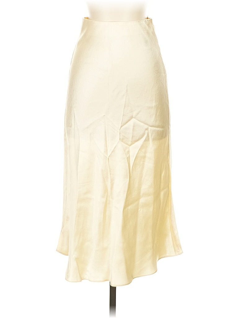 Babaton 100% Acetate Ivory Formal Skirt Size 2 - 76% off | ThredUp