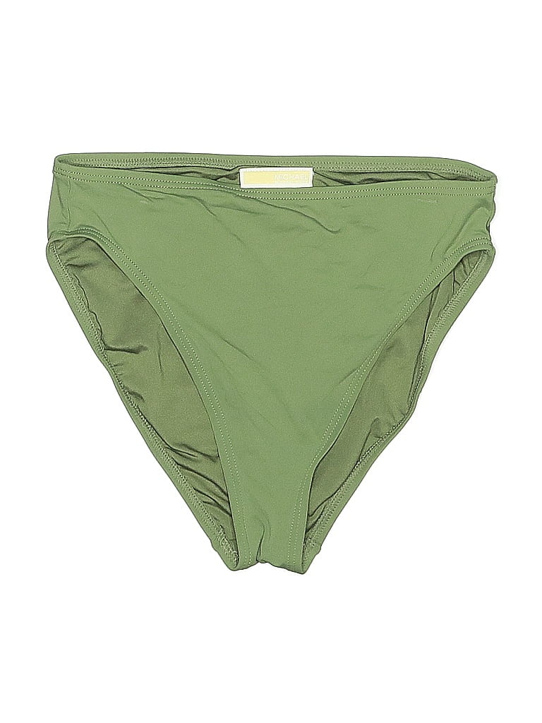 MICHAEL Michael Kors Solid Green Swimsuit Bottoms Size S - 48% off | ThredUp