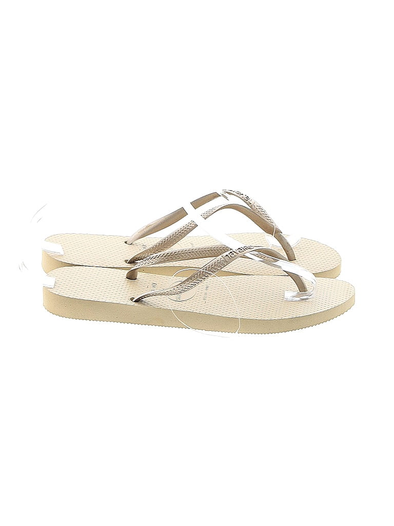 Havaianas Ivory Tan Flip Flops Size 6 - 42% off | ThredUp