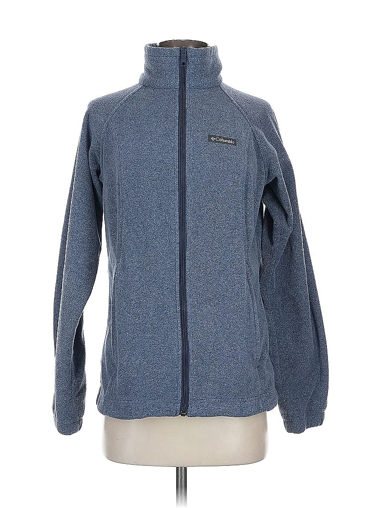 Columbia 100% Polyester Blue Sweatshirt Size S - 59% off | ThredUp