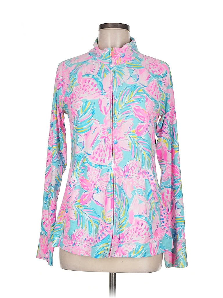 Lilly Pulitzer Luxletic Tropical Pink Track Jacket Size M - 60% off ...