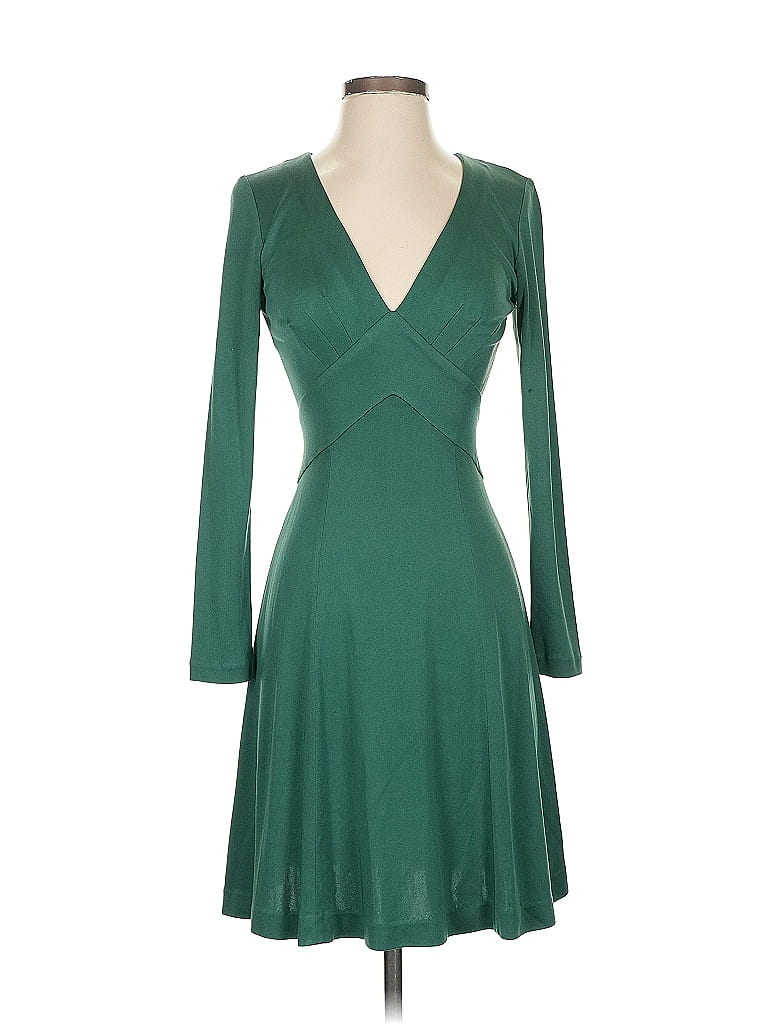 Issa London Solid Green Cocktail Dress Size 2 - 76% off | ThredUp