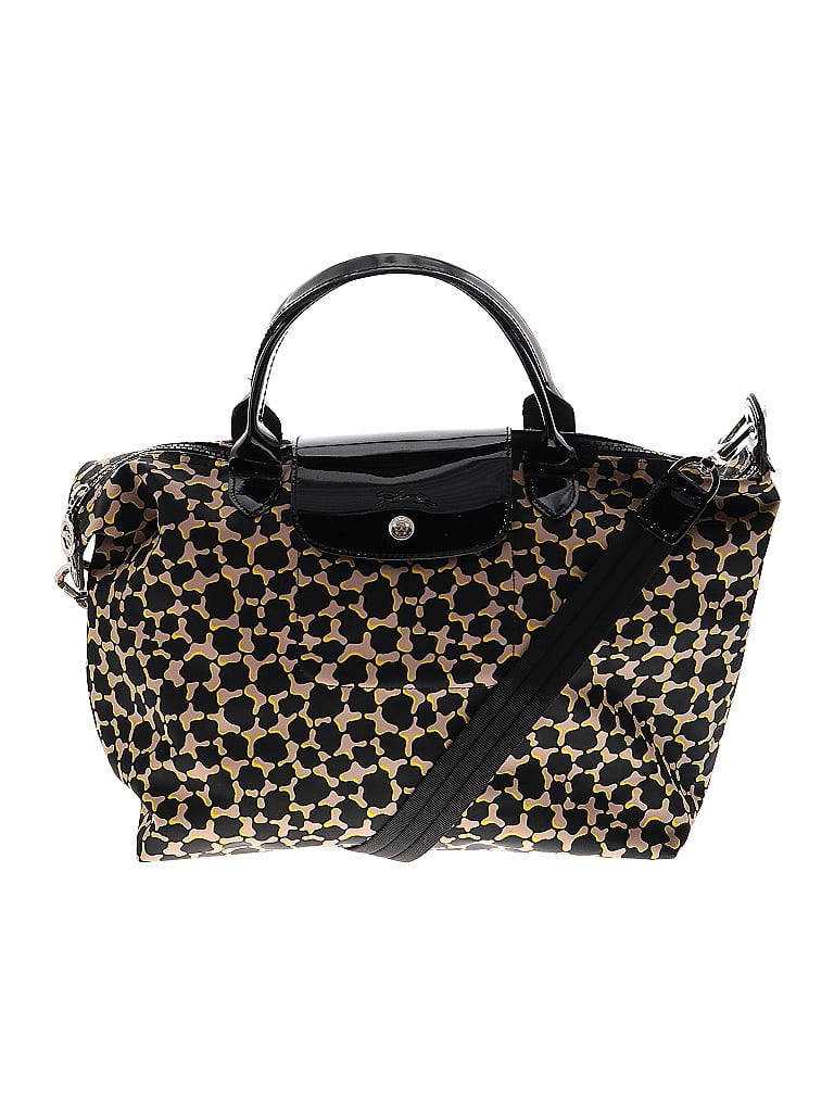 Longchamp Animal Print Black Le Pliage Crossbody Tote One size - 19% off | ThredUp