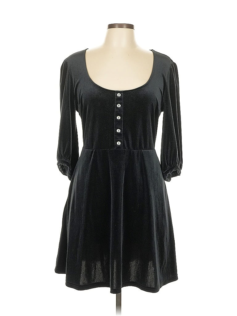 ModCloth Black Casual Dress Size L - 50% off | ThredUp