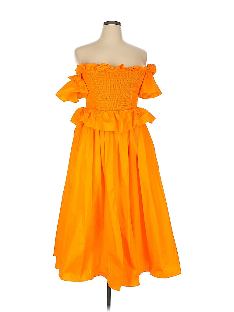 Toccin X RTR Orange Cocktail Dress Size XL - 40% off | ThredUp
