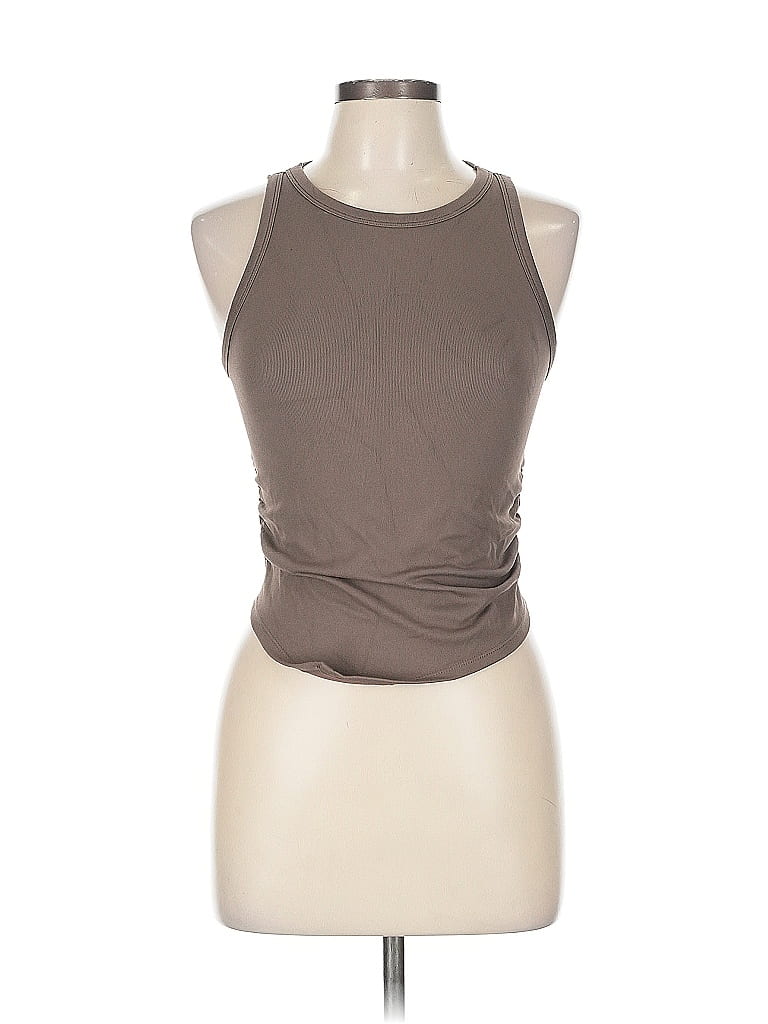OQQ Brown Tank Top Size L - 56% off | ThredUp