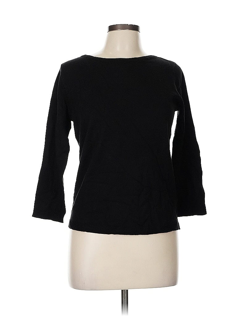 H&M Black Pullover Sweater Size M | ThredUp