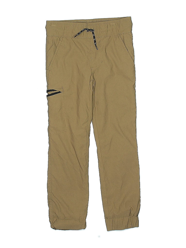 Weatherproof Solid Tan Cargo Pants Size 5 (big kids) - 33% off | ThredUp