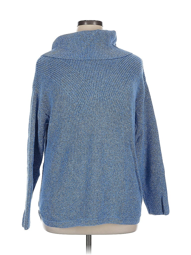 Talbots Blue Turtleneck Sweater Size XL - 75% off | ThredUp