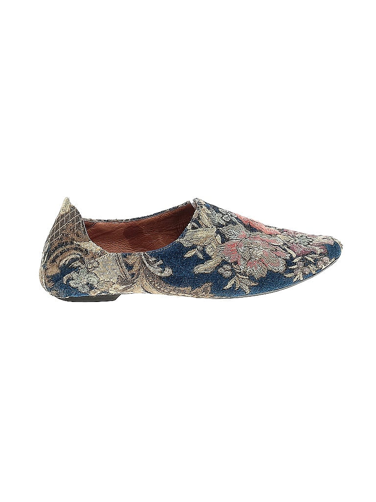Jeffrey Campbell Paisley Blue Flats Size 9 - 71% off | ThredUp