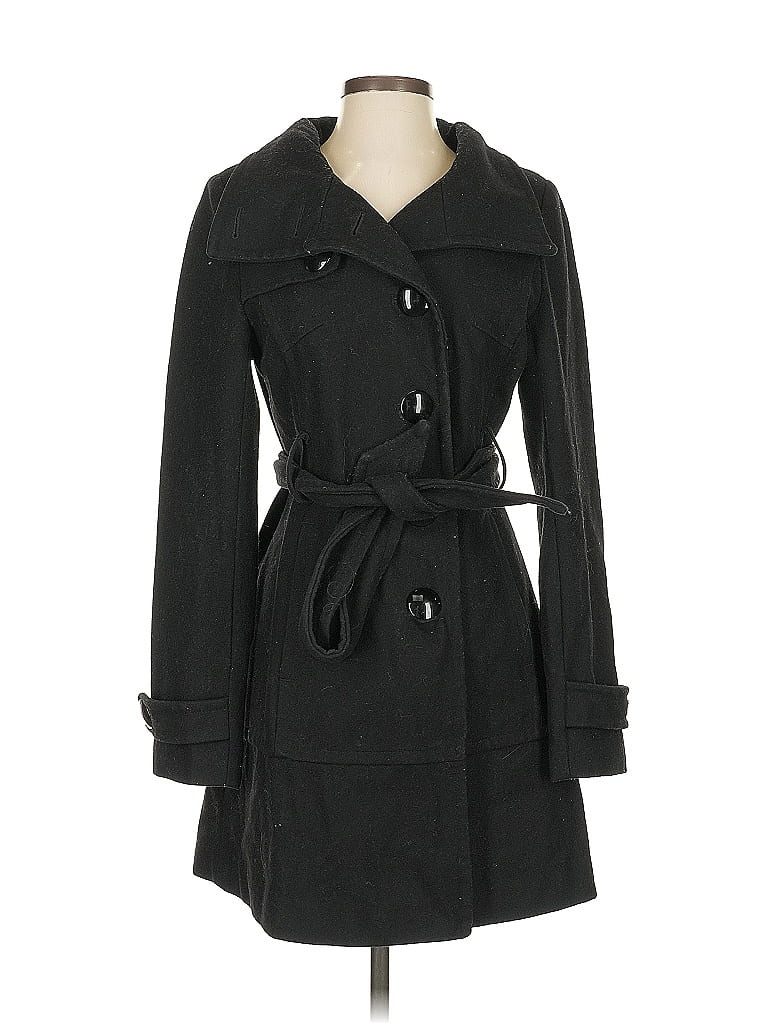 Black Rivet Black Trenchcoat Size S - 57% off | ThredUp