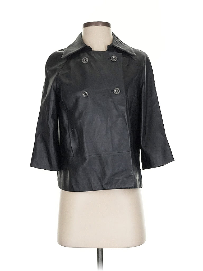 MY TRIBE 100% Polyurethane Black Faux Leather Jacket Size S - 56% off ...