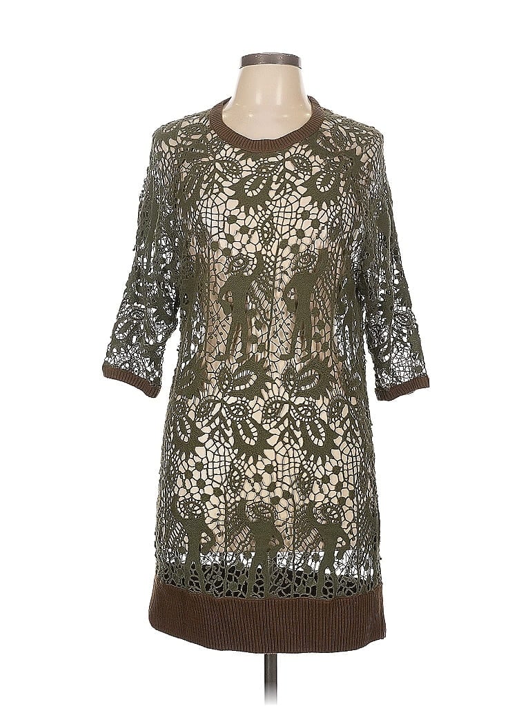 Isabel Marant 100% Cotton Green Cocktail Dress Size EU (FR) 44 / US 12 - 78% off | ThredUp