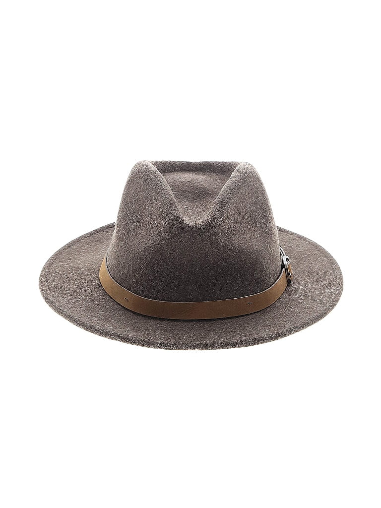 Delux Gray Brown Fedora One size - 31% off | ThredUp