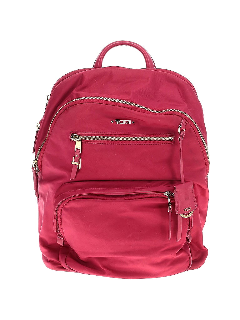 Tumi Red Pink Backpack One size - 72% off | ThredUp