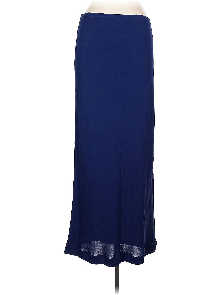 Lauren by Ralph Lauren 100% Rayon Blue Formal Skirt Size L - 72% off ...