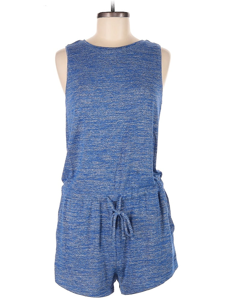 Gap Tweed Blue Romper Size M - 60% off | ThredUp