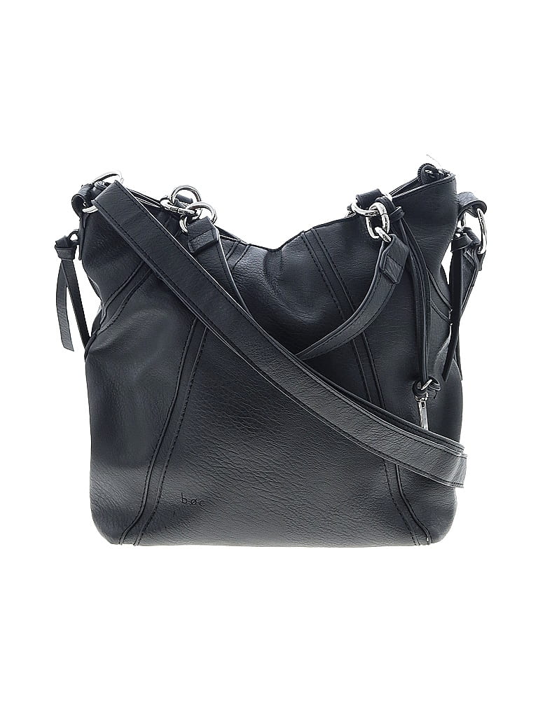 B O C Born Concepts 100% Vinyl Solid Black Satchel One size - 20% off ...