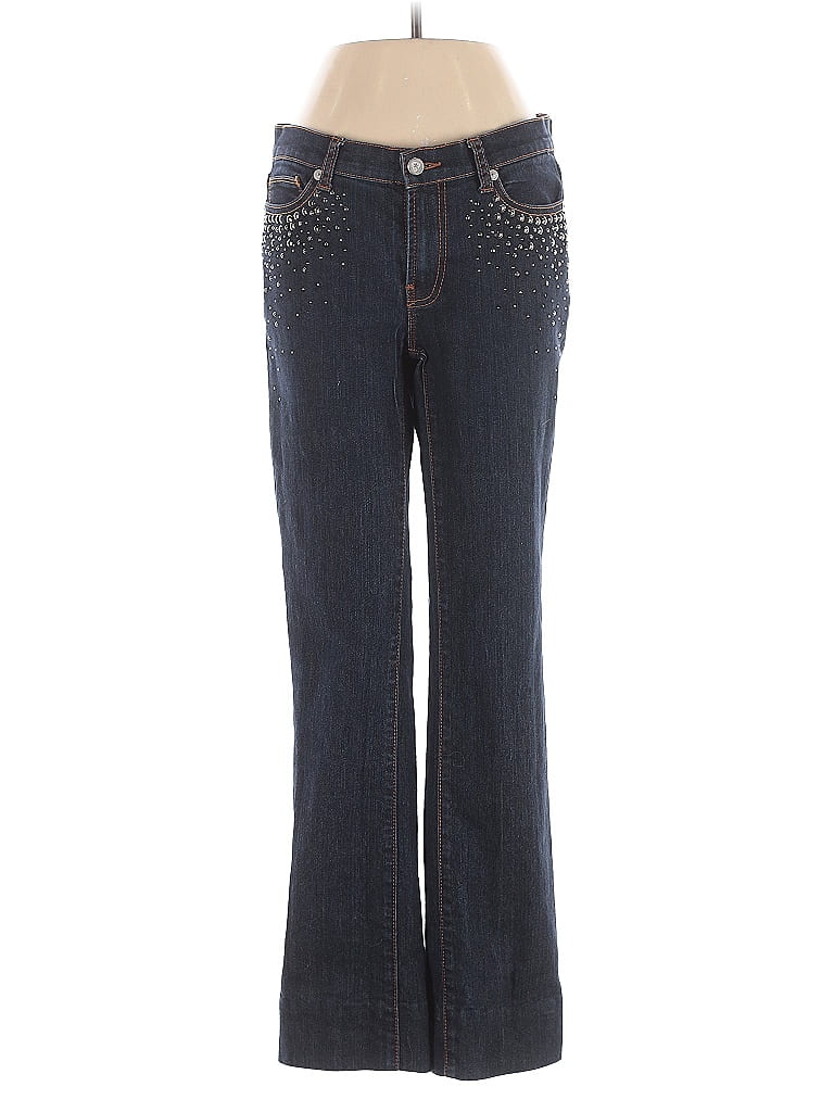 Andrew Charles Hearts Blue Jeans Size 26 waist - 73% off | ThredUp