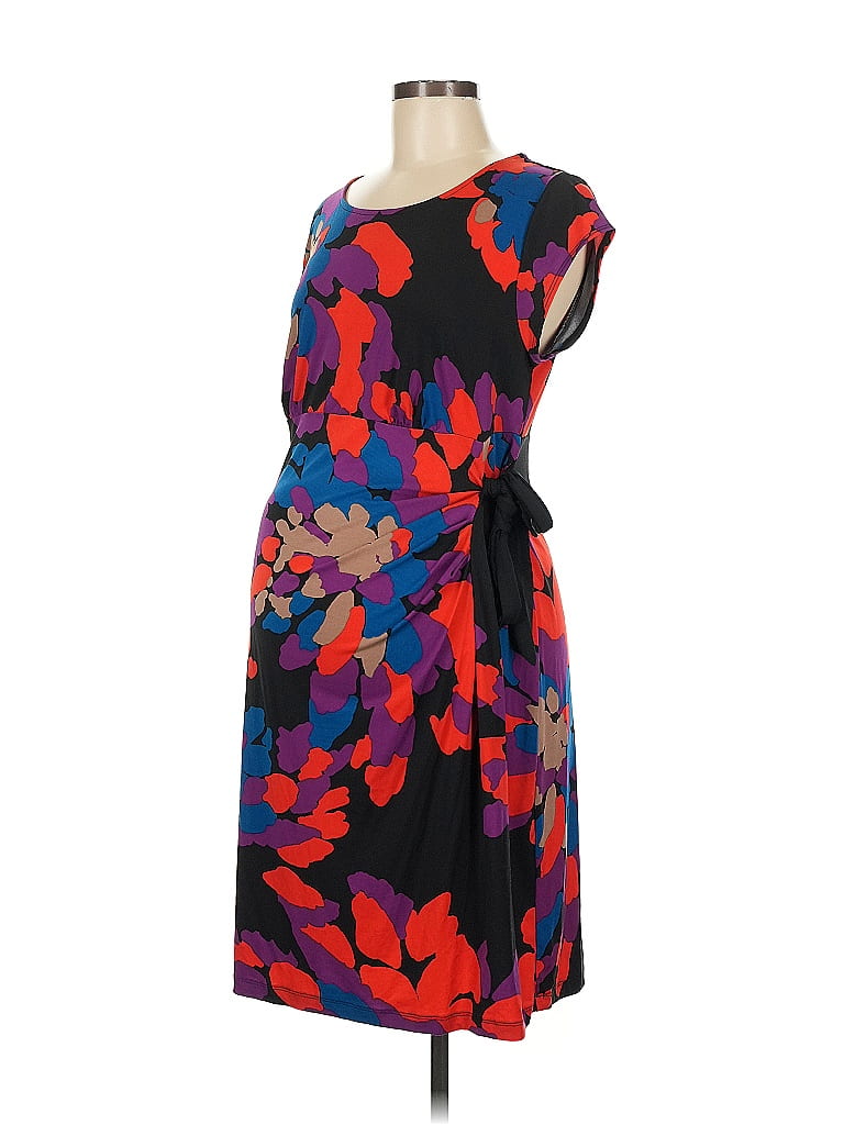 Liz Lange Maternity for Target Print Black Vibrant Floral Black ...