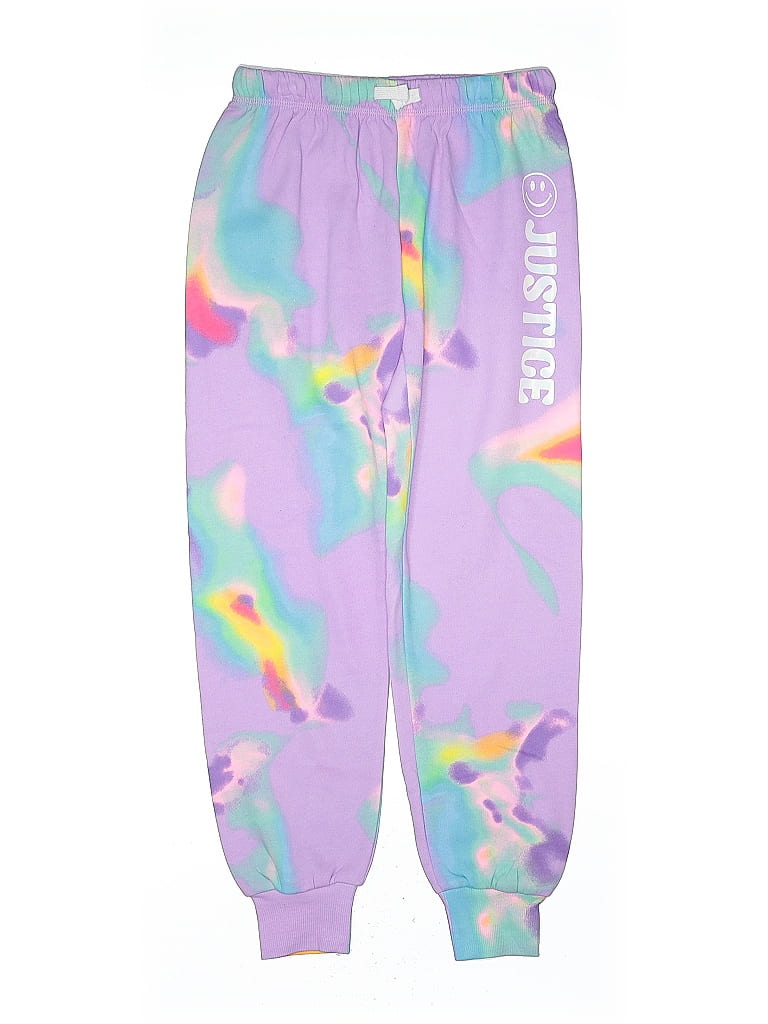 Justice Tie-dye Purple Sweatpants Size S (big kids) - 40% off | ThredUp