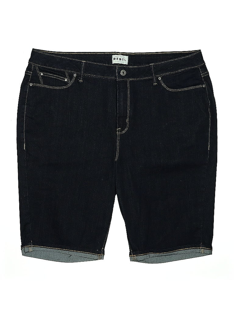 Rebel Wilson X Angels Blue Denim Shorts Size 36 waist - 75% off | ThredUp