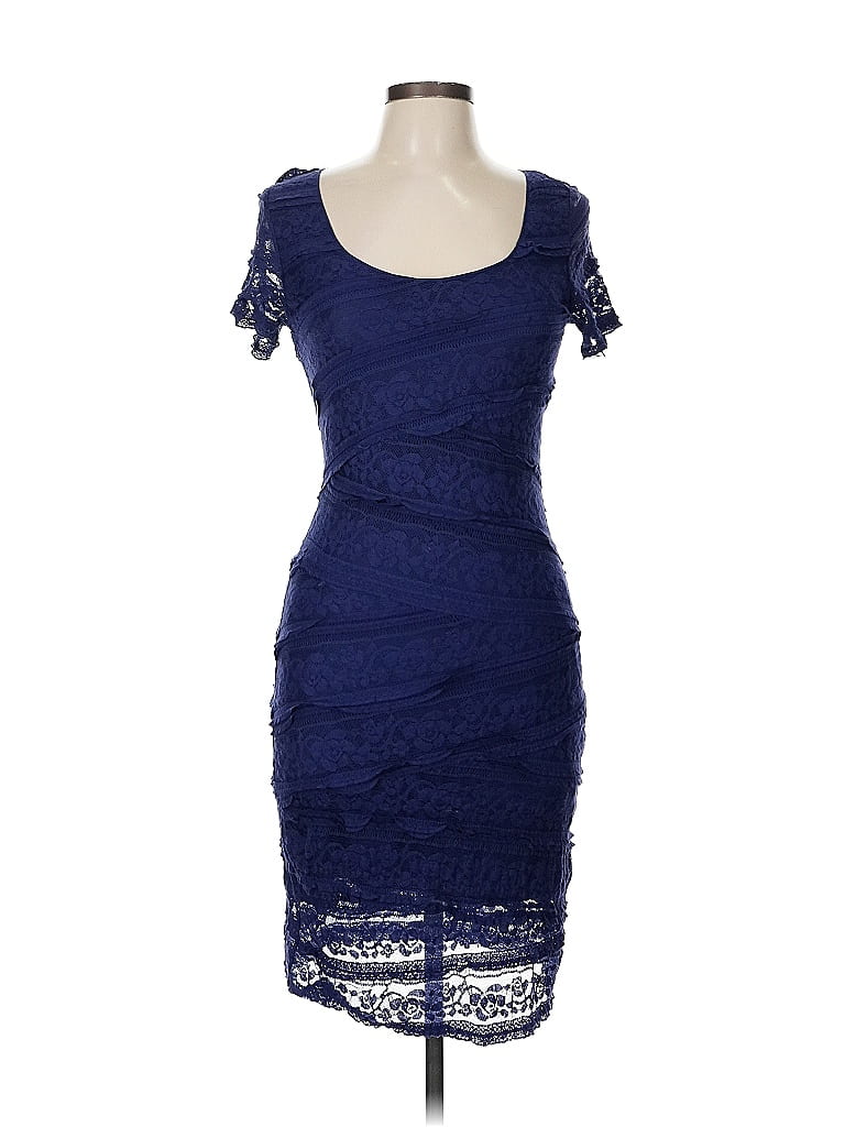 Max Studio Blue Cocktail Dress Size M - 20% off | ThredUp