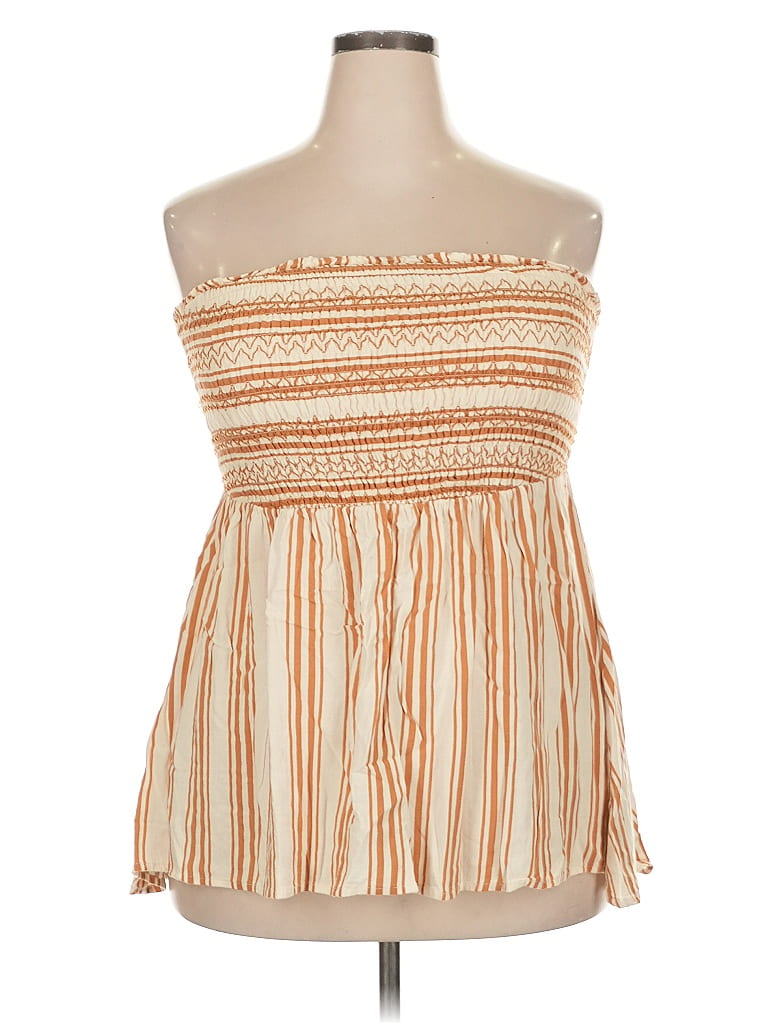 Torrid Orange Tan Tube Top Size 2X - 45% off | ThredUp