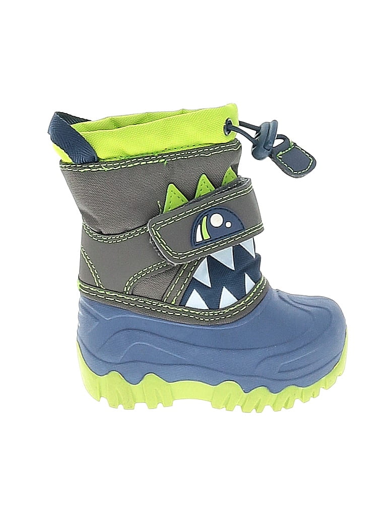 Cat & Jack Green Blue Rain Boots Size 4 - 38% off | ThredUp